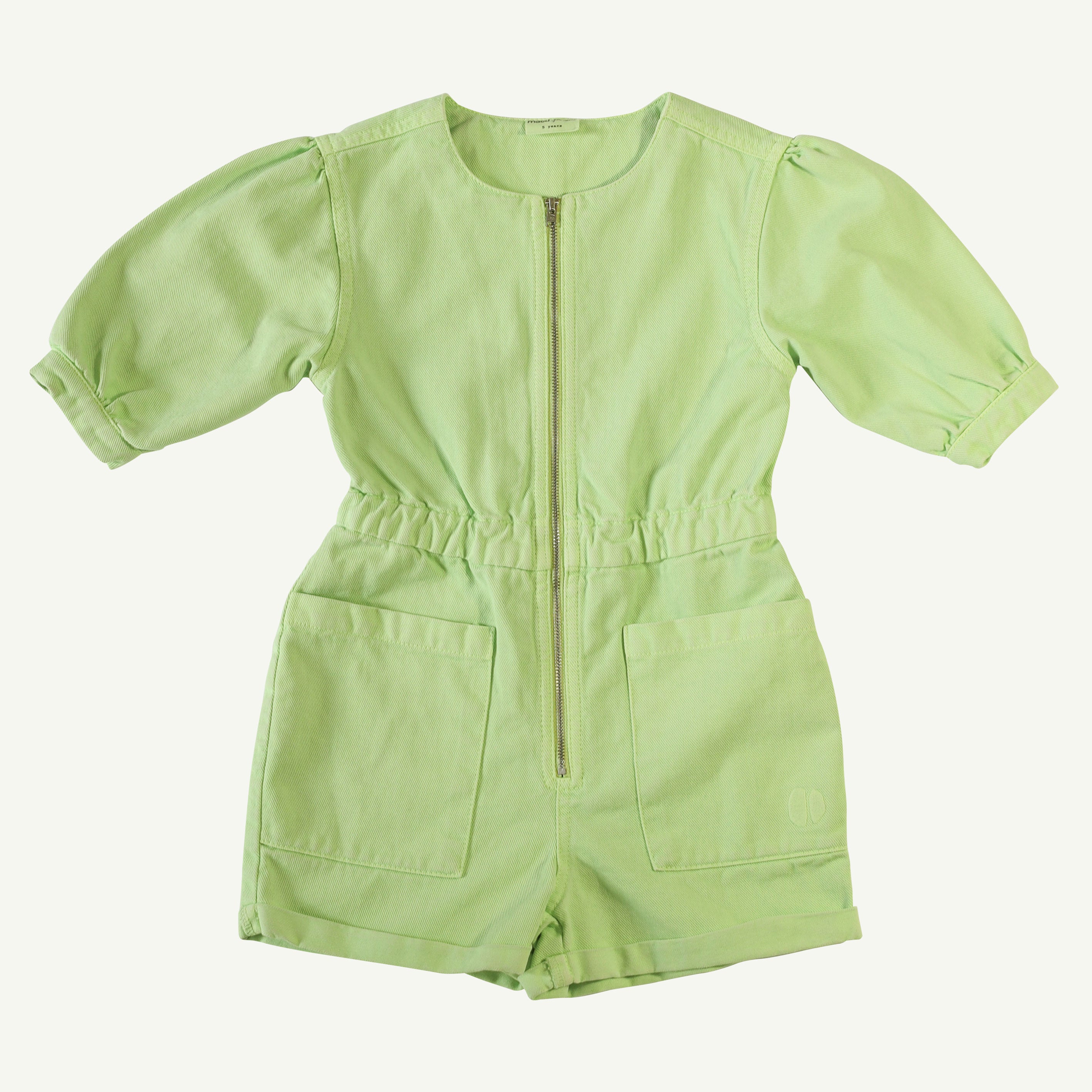 Lime lizard jumpsuit